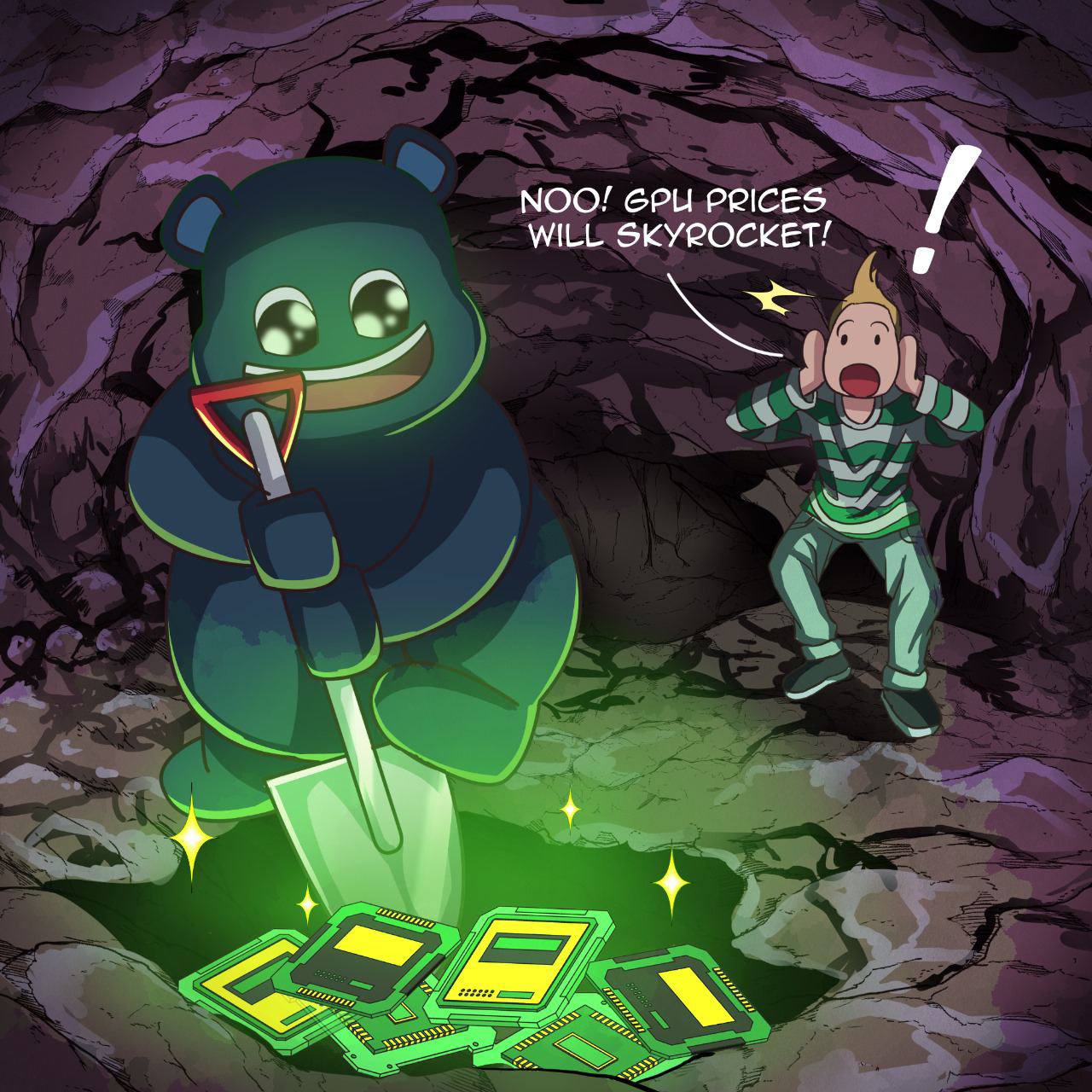 Grokster ($GRK) - Official Grok AI Mascot Token