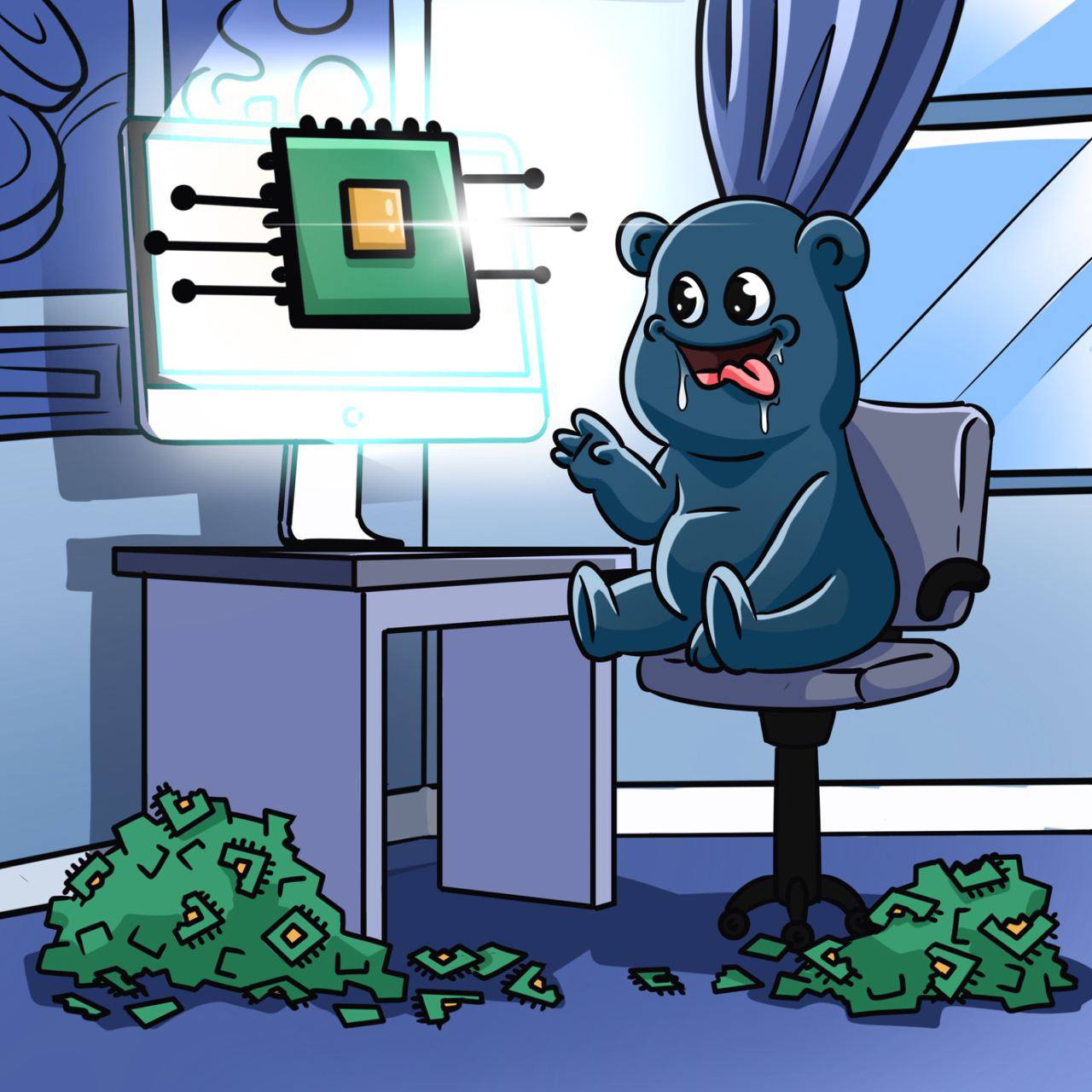 Grokster ($GRK) - Official Grok AI Mascot Token